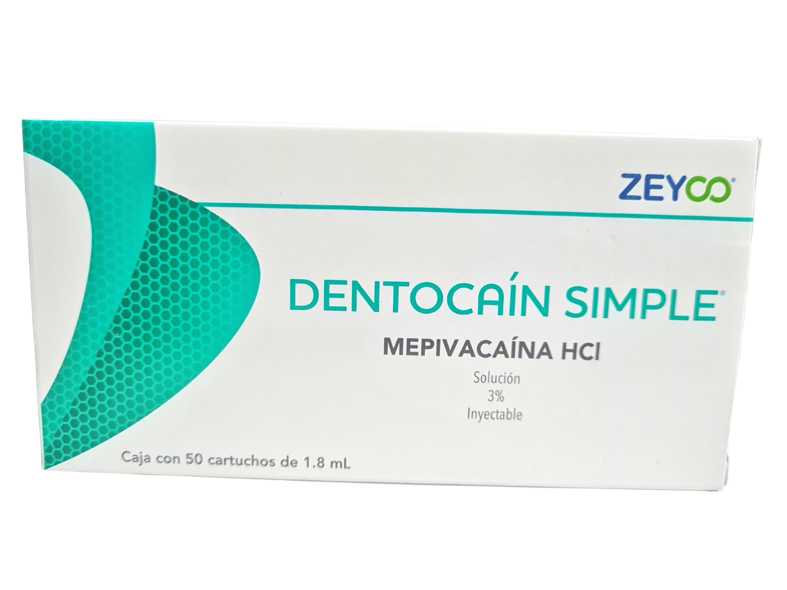 ANESTECIA DENTOCAIN SIMPLE 3% C/50 PZAS – Depósito Dental