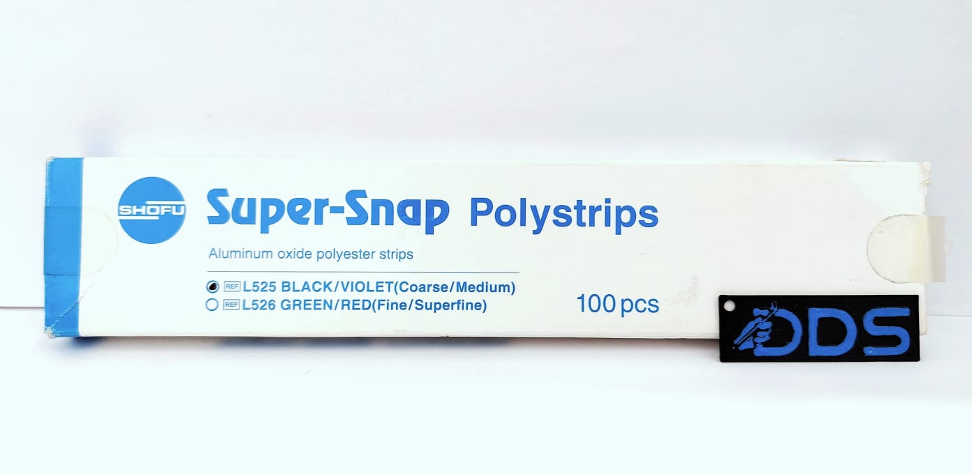 LIJA INTERPROXIMAL POLYSTRIPS SHOFU CON 100 – Depósito Dental